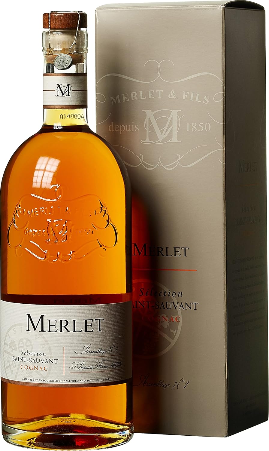 Merlet Selection Saint-Sauvant Cognac (1 x 0.7 l): Amazon.de: Bier ...