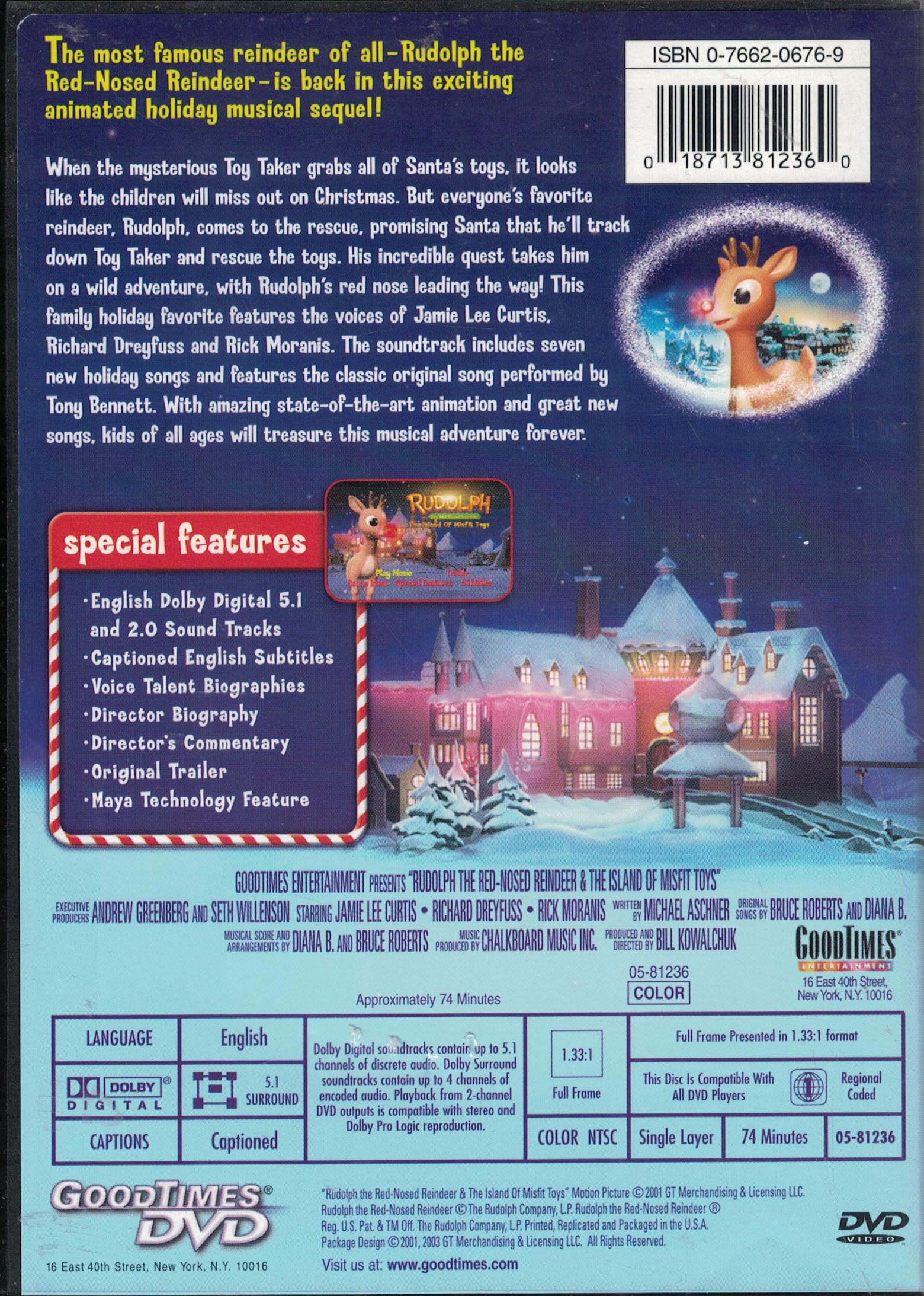 Mua Rudolph the Red-Nosed Reindeer & the Island of Misfit Toys [DVD ...