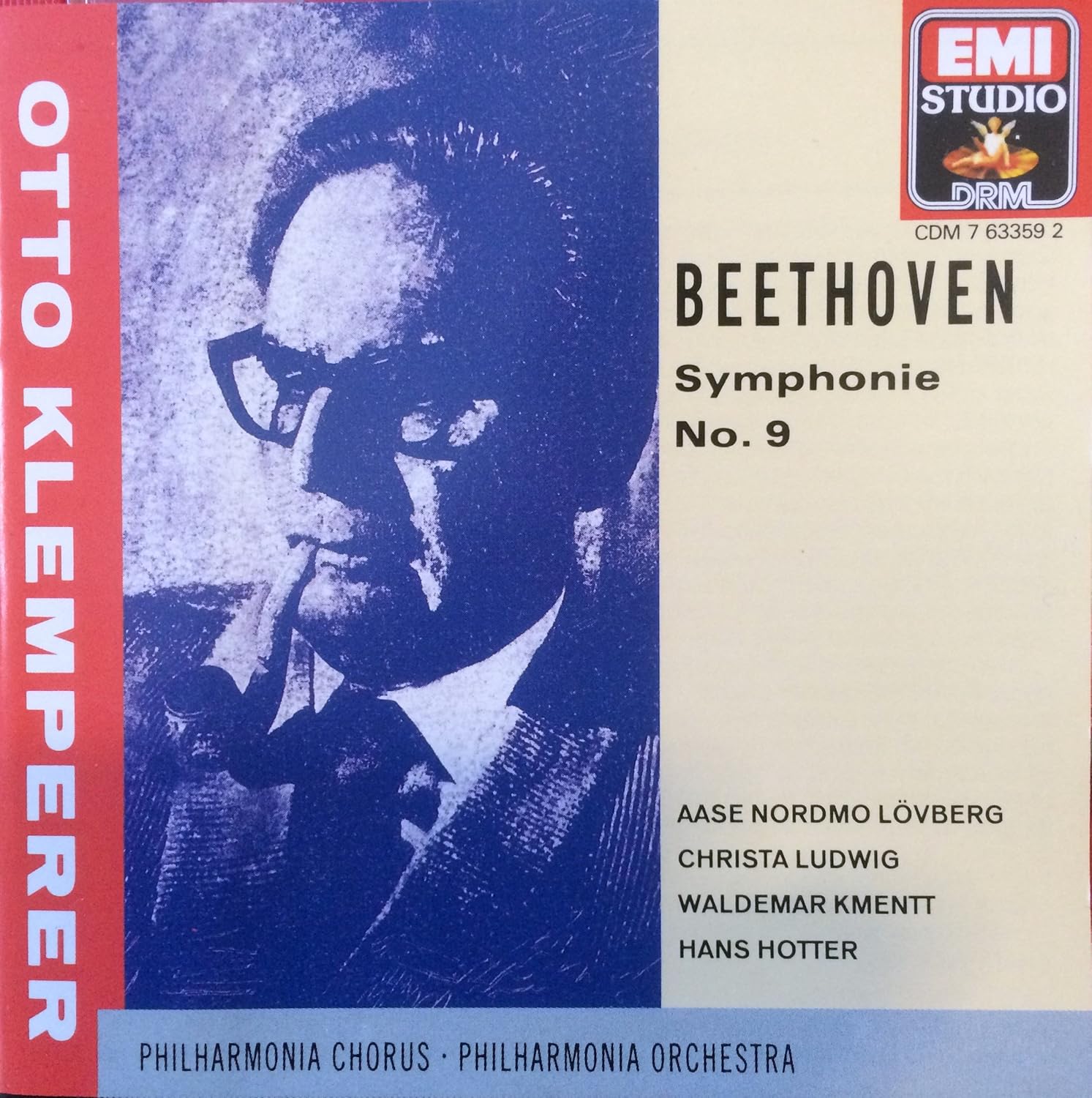Symphonie n°9: Ludwig van Beethoven, Otto Klemperer: Amazon.es: Música