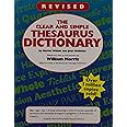 The Clear and Simple Thesaurus Dictionary: Joan Greisman Harriet ...