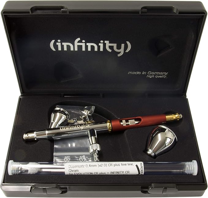 Harder & Steenbeck Infinity CRplus Two in One #2 Double Action Airbrush ...