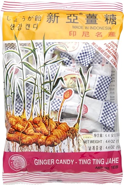 Amazon.com : Ting Ting Ginger Candy, 4.4 oz (Pack of 2) : Grocery ...