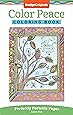 Amazon.com: Color Peace Coloring Book: Perfectly Portable Pages (Design ...