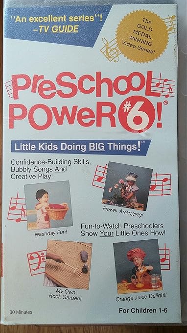 Amazon.com: Preschool Power 6 [VHS]: Preschool Power: Movies & TV