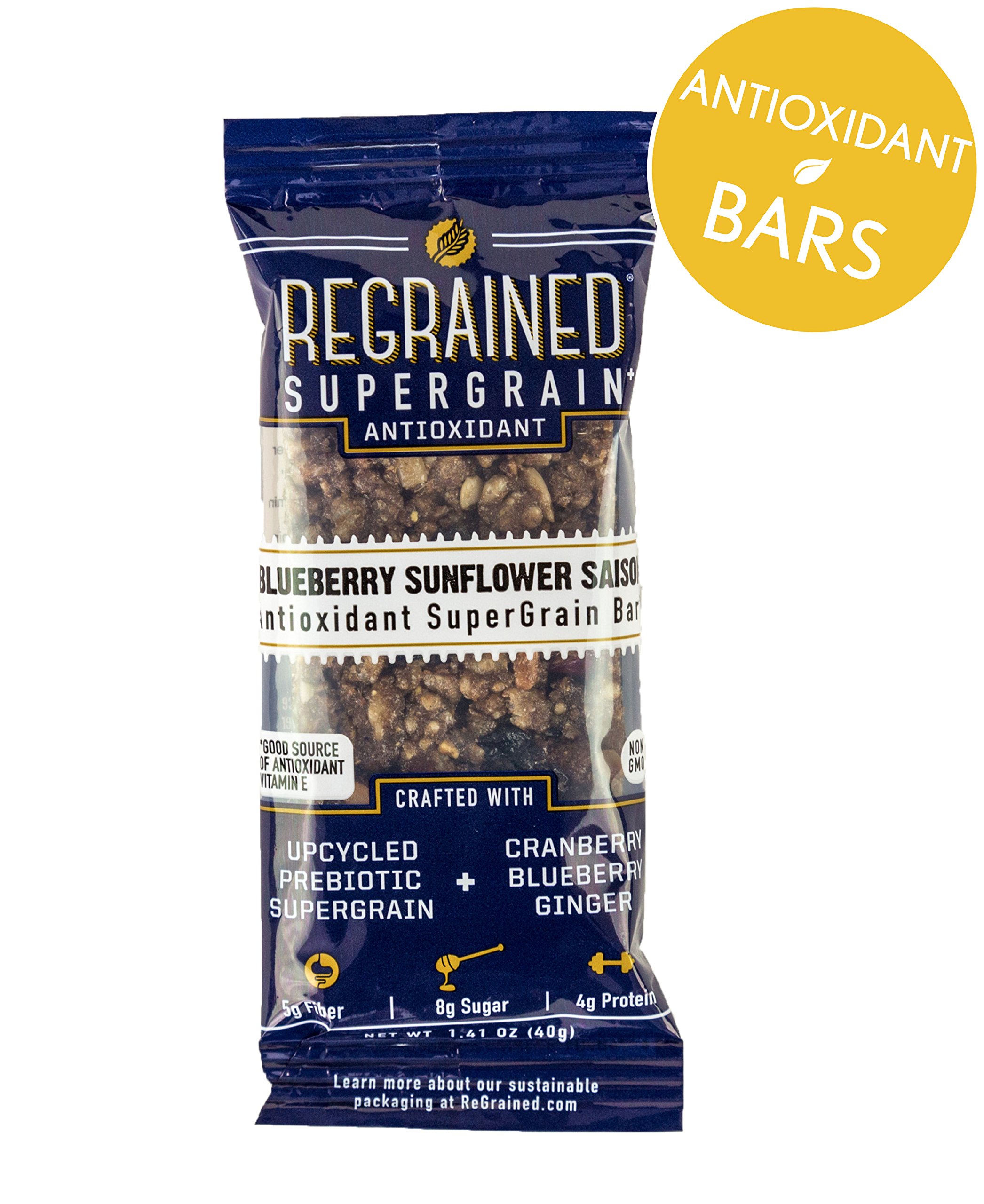 ReGrained Supergrain Healthy Granola Energy Bar – Chewy, Crispy ...