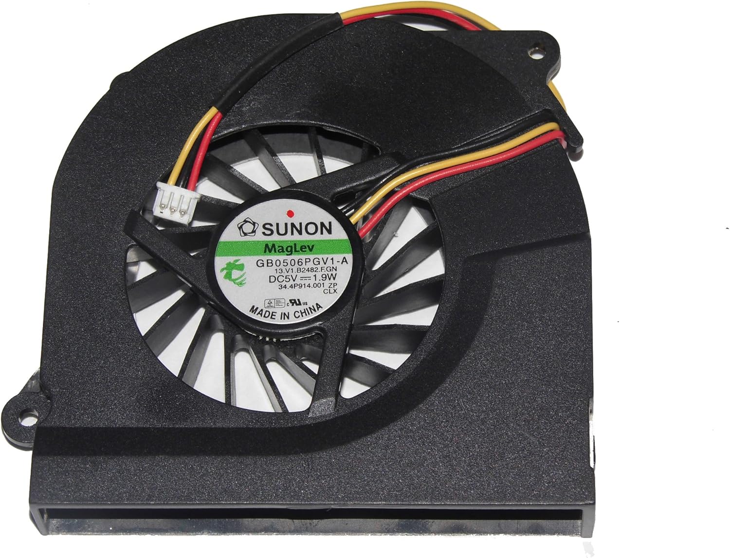 ASUS X51 CPU Ventilador, GB0506PGV1-A 13.v1.b2482.f. GN 5 V 1,9 W 3 ...