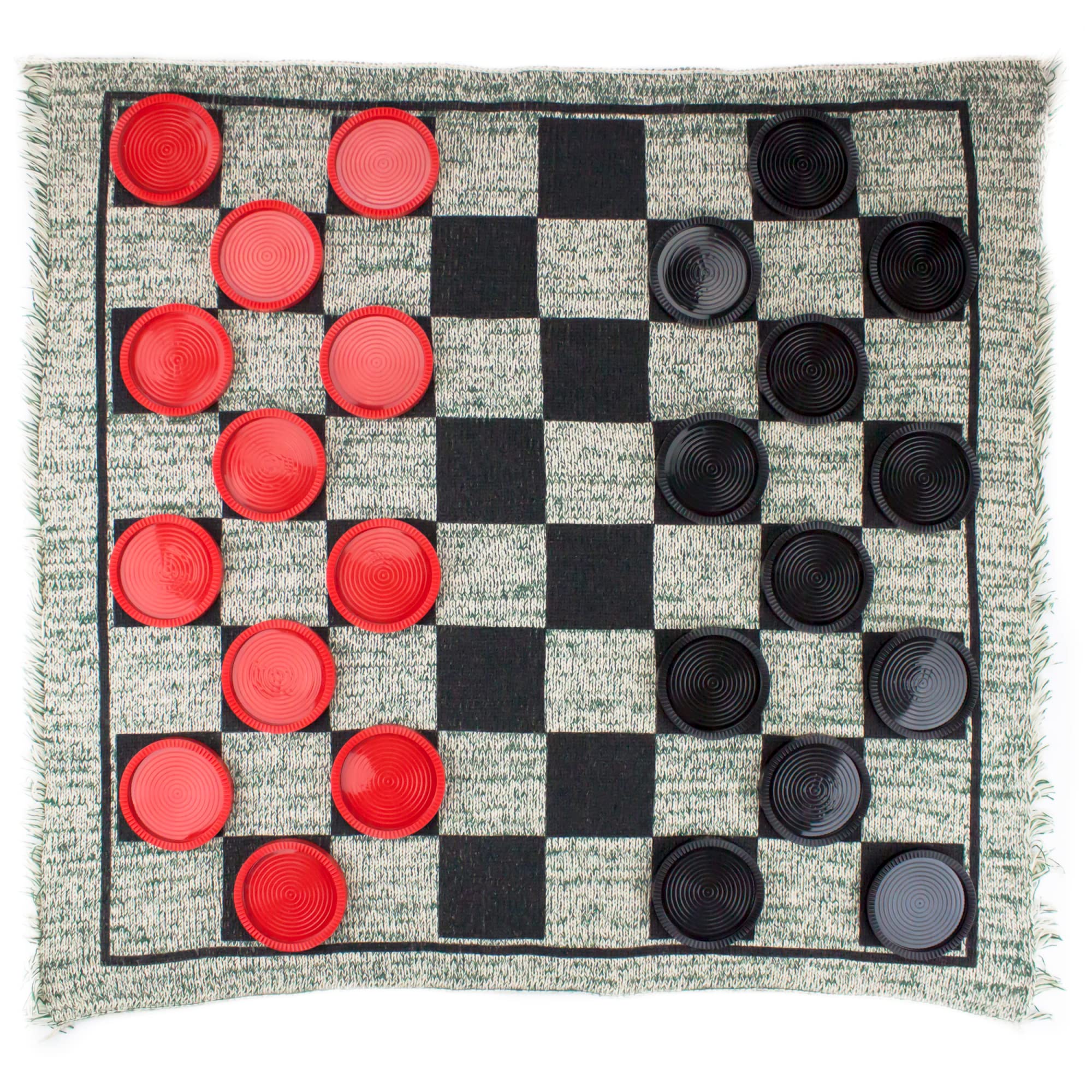 Mua Brybelly Large Checkers Set - Giant Checkers Game for Indoor ...