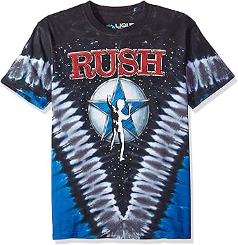 Liquid Blue Men's Rush Starman V Short Sleeve T-Shirt, Tie Dye/Multi ...