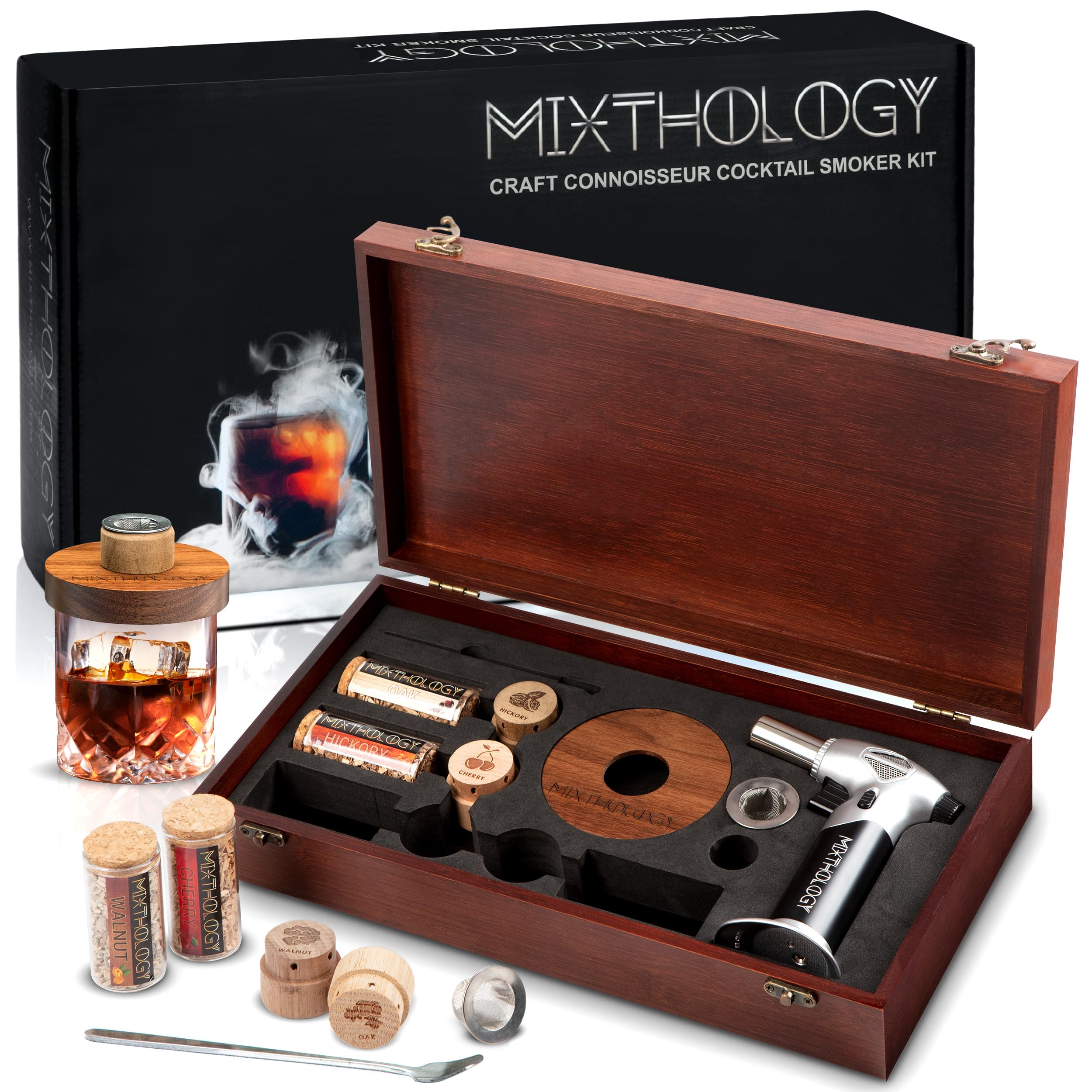 Mua Whiskey Smoker Kit, Cocktail Smoker Kit with Torch, Bourbon Smoker ...