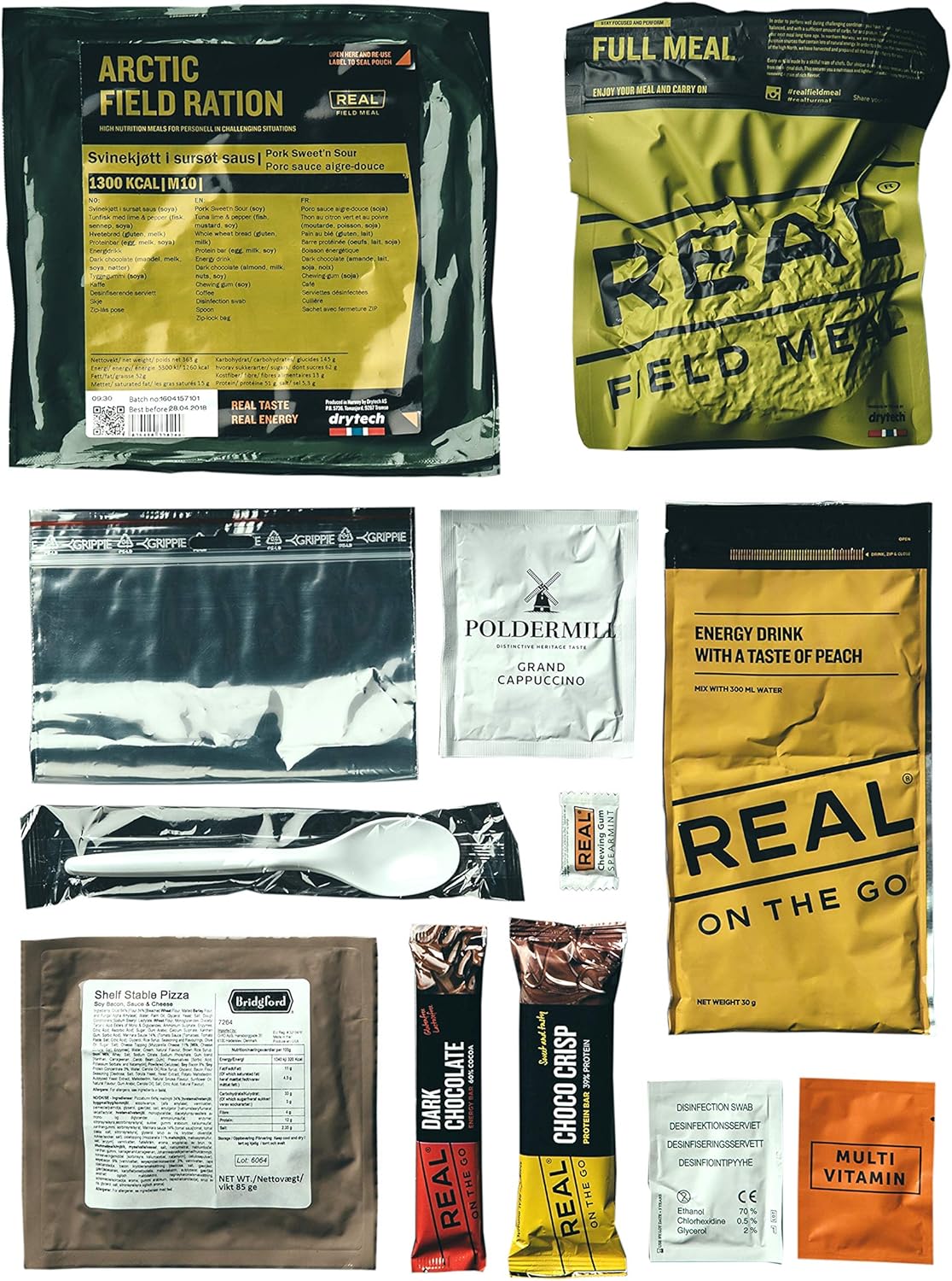 Real Turmat DryTech Arctic Field Ration Pack Chili Con Carne: Amazon.co ...