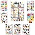 Amazon.com: Hadley Designs 8 Colorful American Sign Language Poster For ...