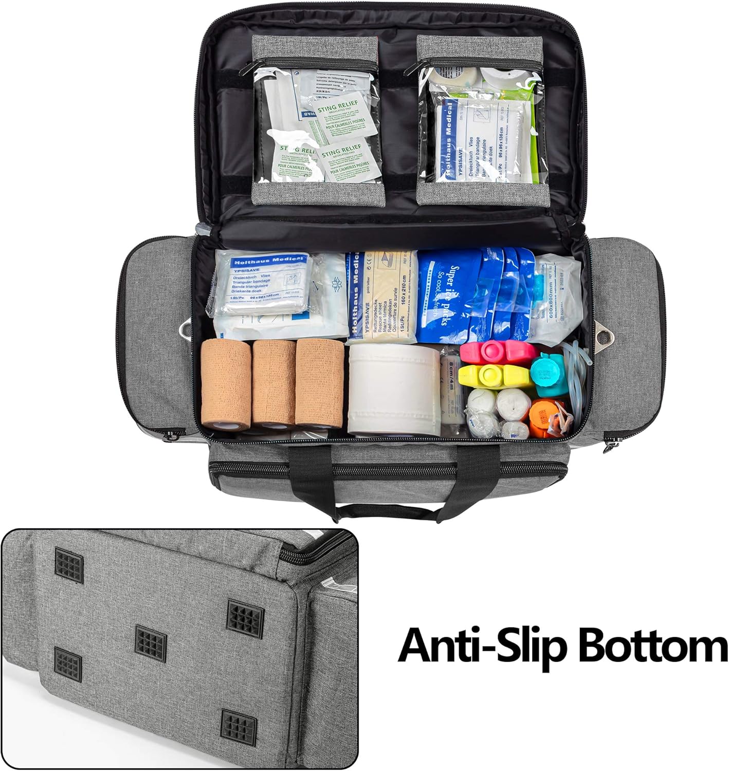 Trunab Emergency Responder Trauma Bag Empty, Professional First Aid ...