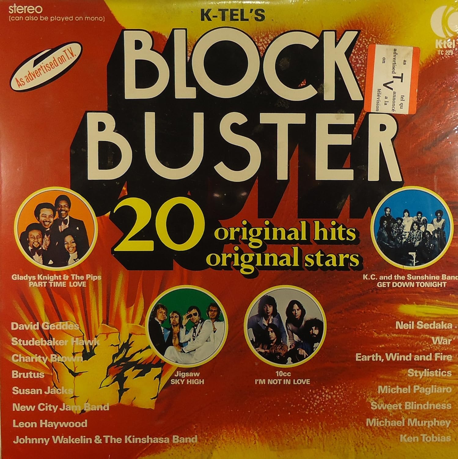 - K-Tel's Blockbuster 20 Original Hits 20 Original Stars - Amazon.com Music