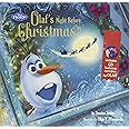 Frozen Olaf's Night Before Christmas Book & CD: Disney Books, Disney ...