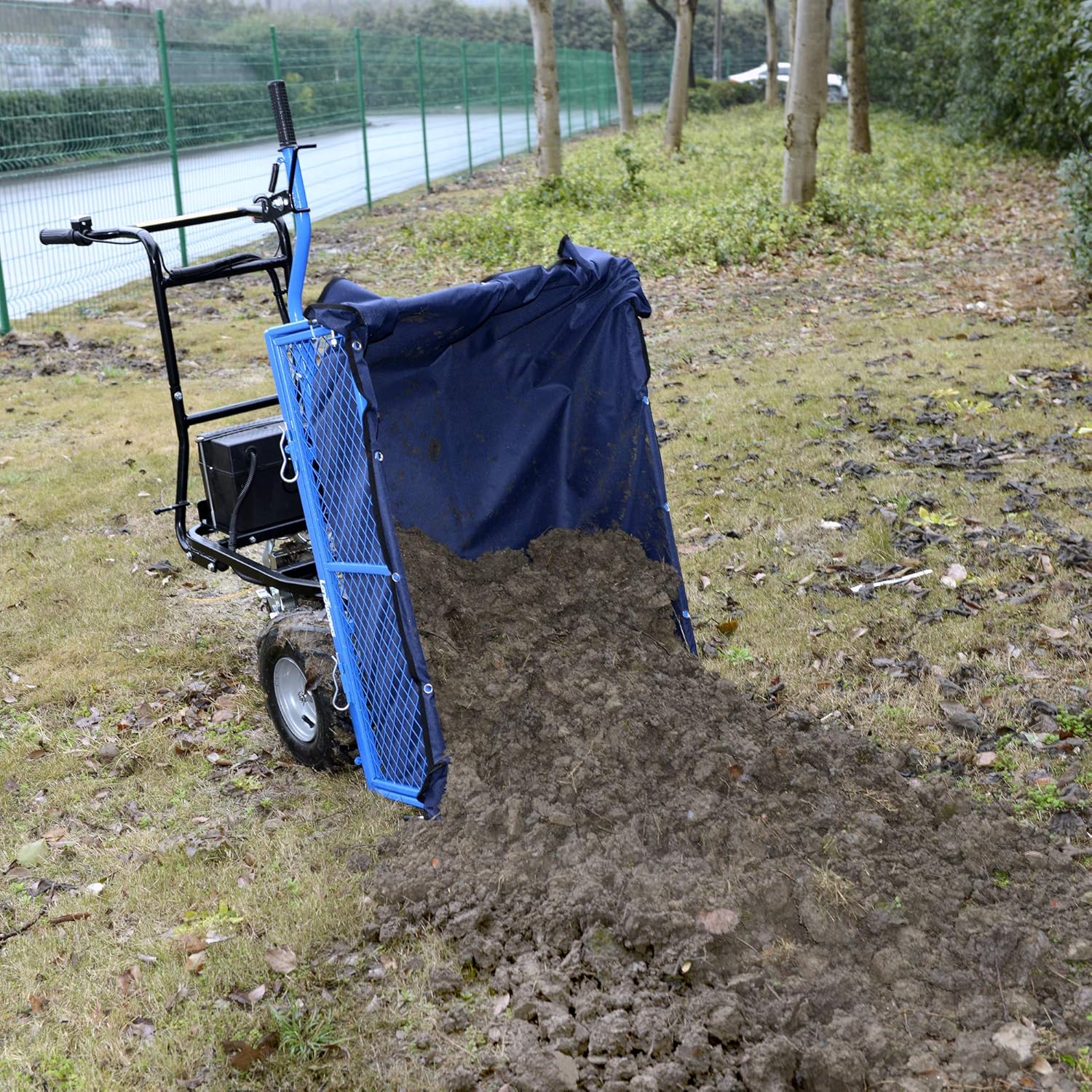 Landworks Utility Wagon Super Duty Electric 48V DC 500W AGM Battery ...