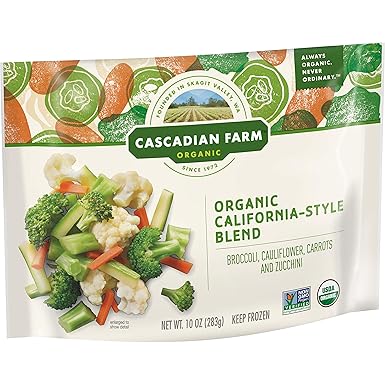 Cascadian Farm Organic California-Style Blend, 10oz Bag (Frozen ...