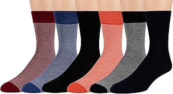 Non Sweat Men's Crew Socks - Ultra Soft Viscose Bamboo Moisture Wicking ...
