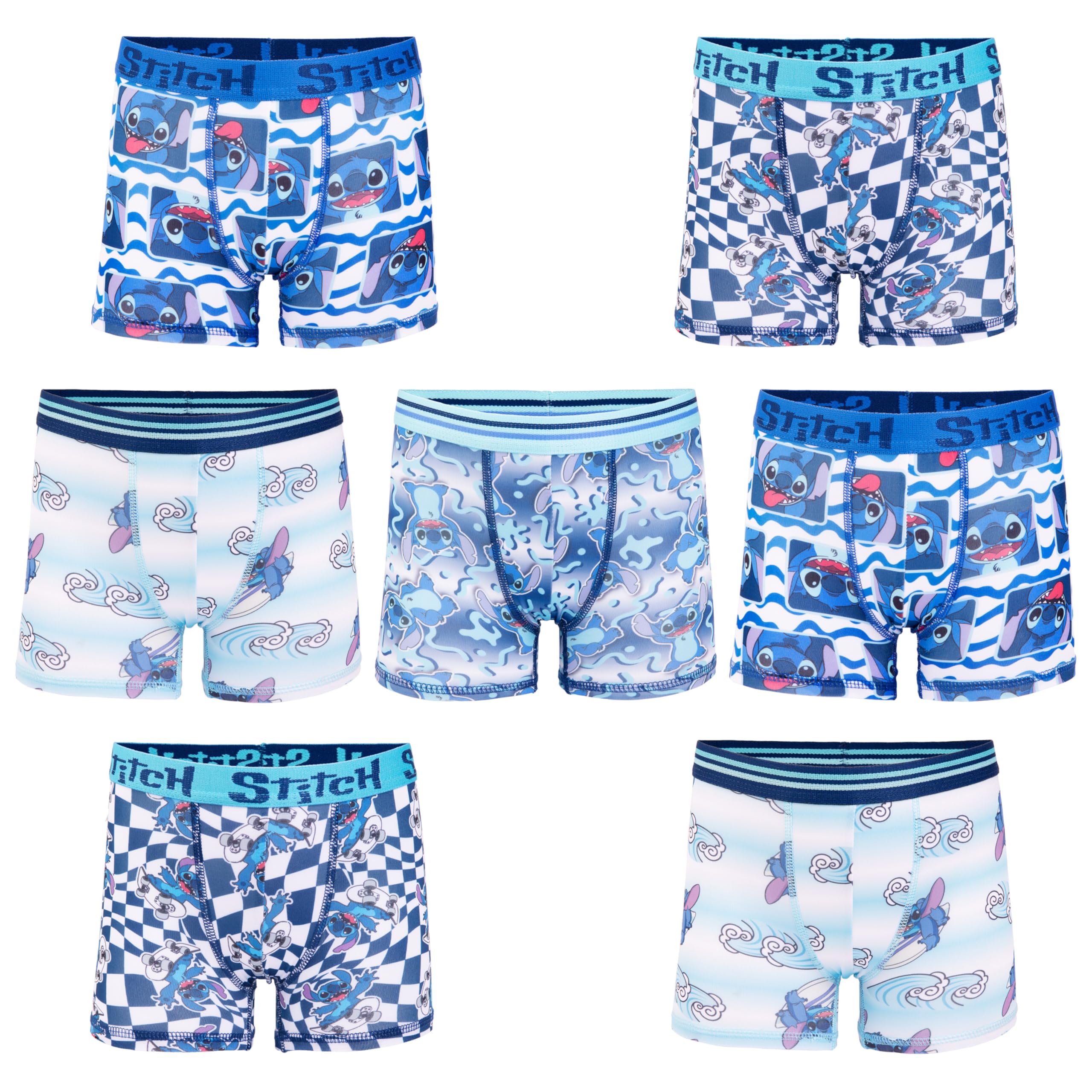 Disney Lilo & Stitch Amazon Exclusive Athletic Boxer Briefs in sizes 2 ...