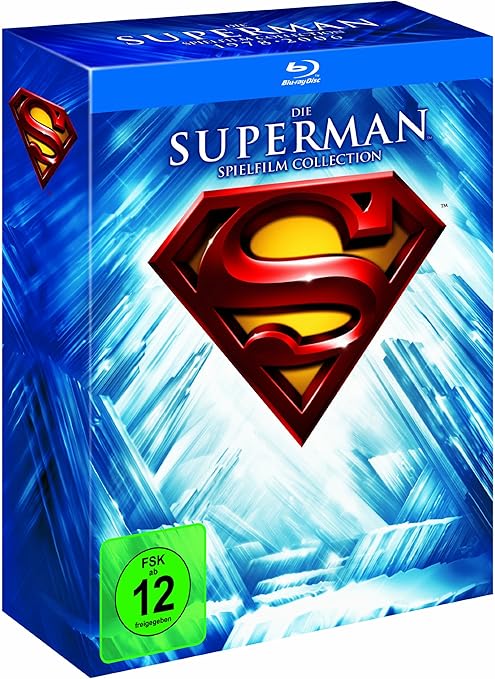 The Superman Movie Collection 8 Discs Exclusive to Amazon.de Blu-ray ...