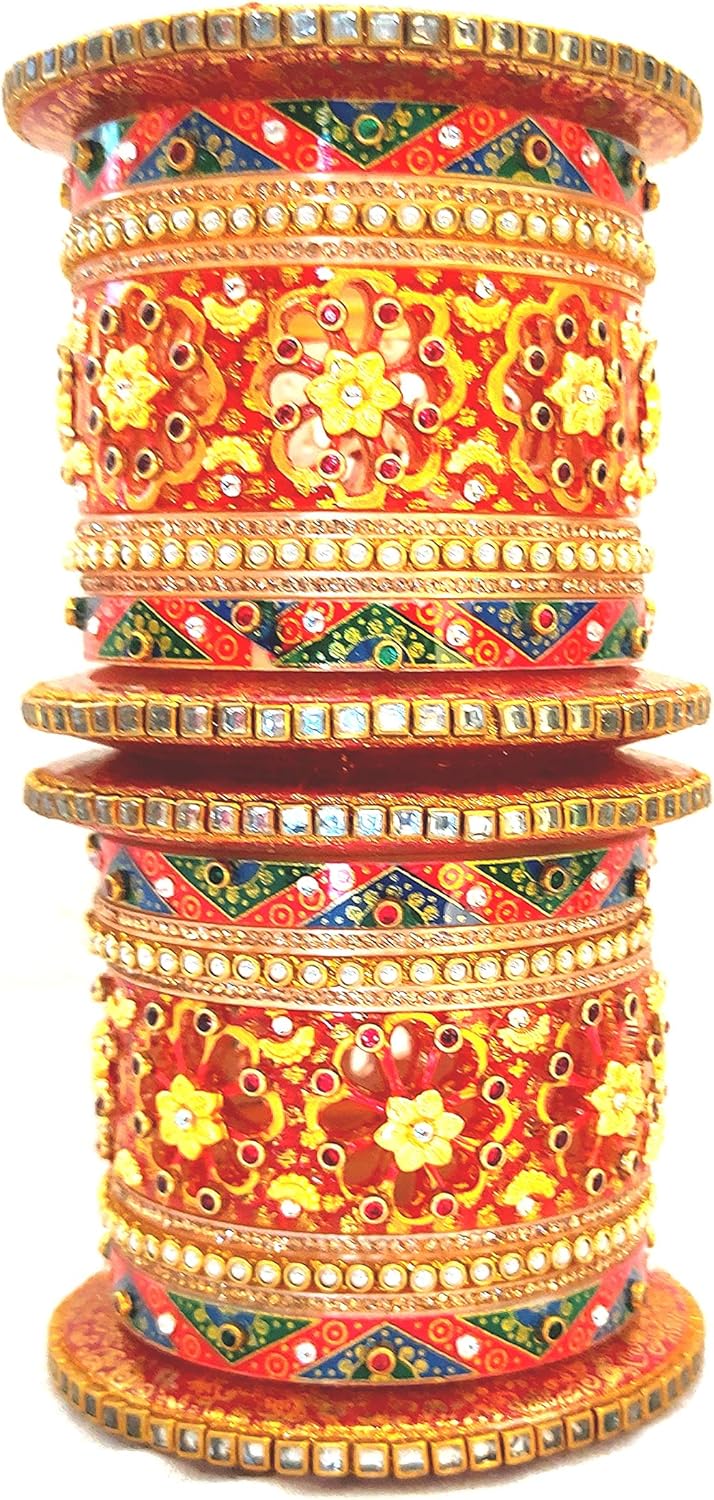 Buy Camb creations hand made hand painted bridal / rajputi/ rajasthani ...