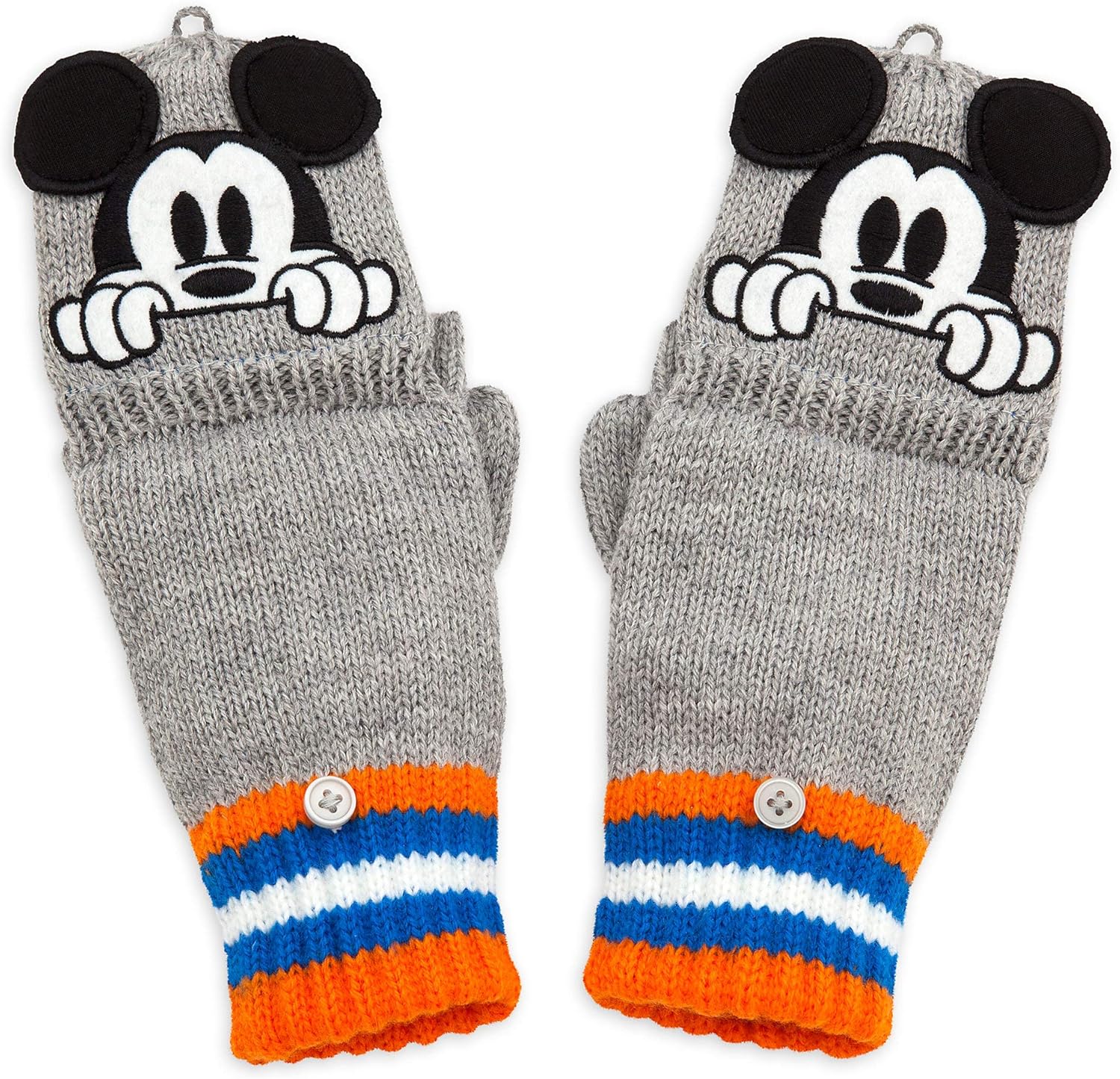 Amazon.com: Disney Mickey Mouse Convertible Gloves for Kids Size XXS/XS ...