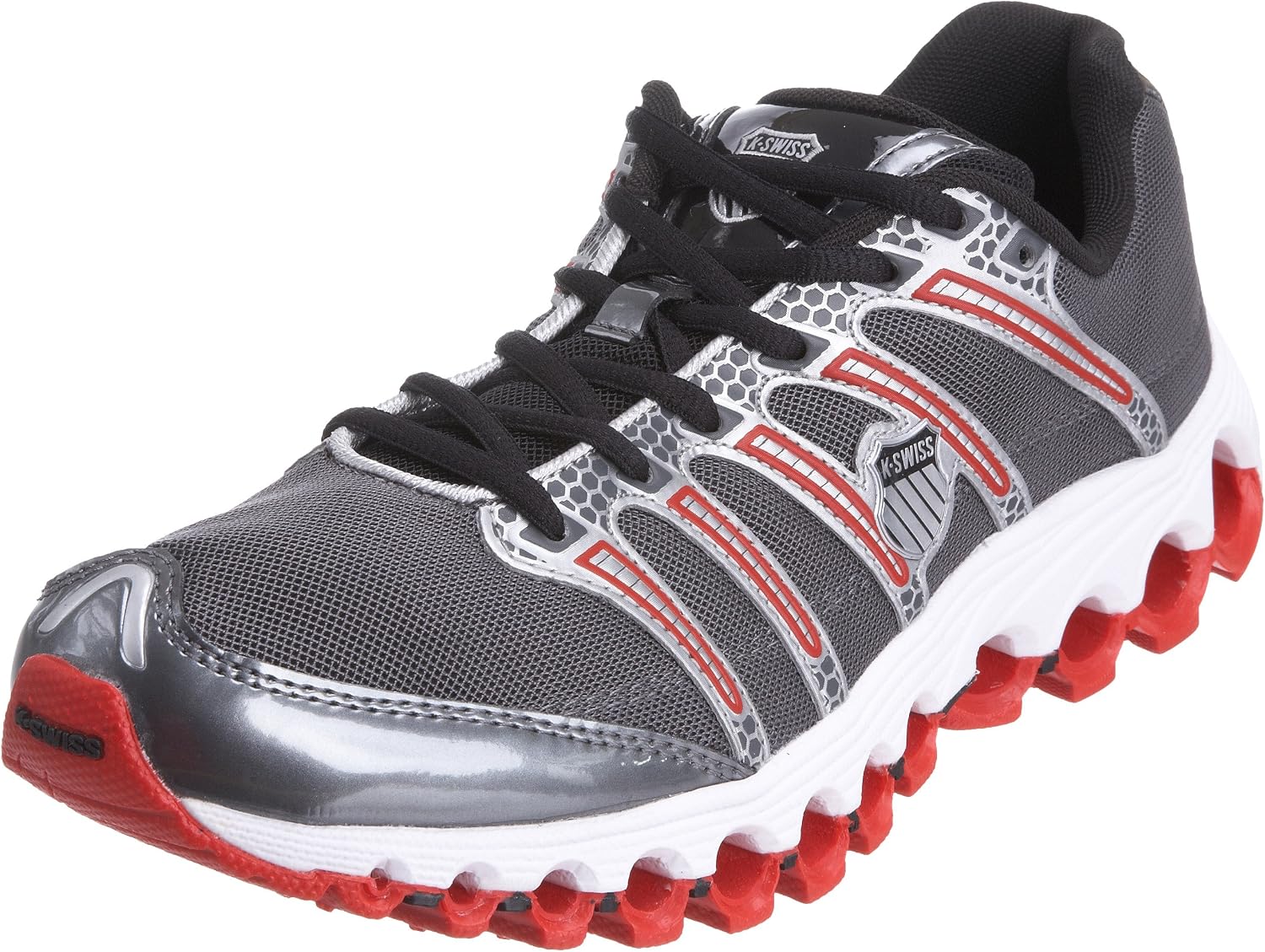 KSWISS Tubes Run 100 A 02316-062-M, Herren Sneaker, charcoal/silver ...