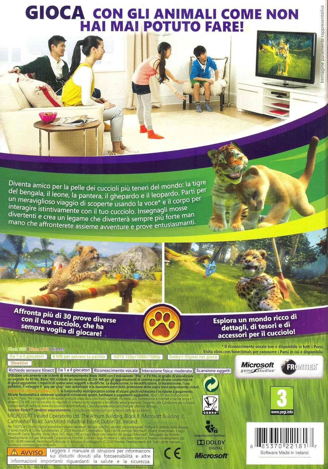 Kinectimals + Maltese Tiger – BigaMart