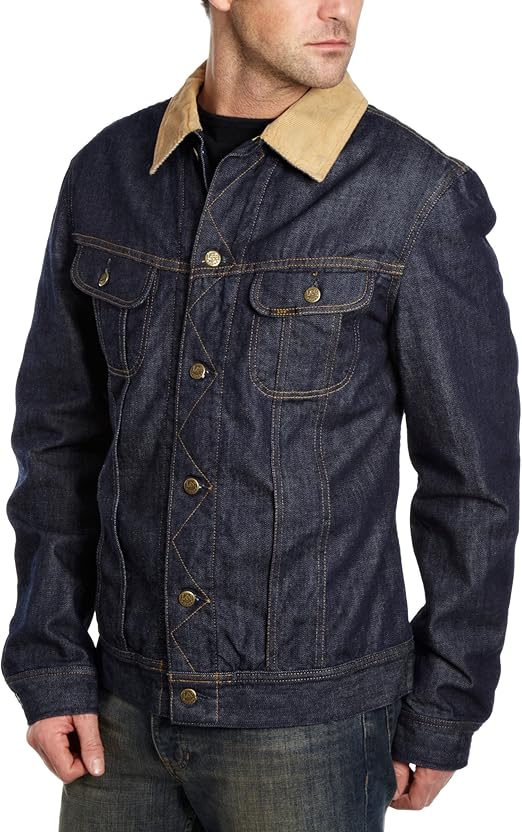 Lee Storm Rider Men's Jacket Indigo Seed XX-Large: Amazon.co.uk: Clothing
