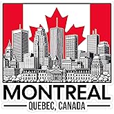 Amazon.com: Quebec Province Canada Sticker 4 Inch City Travel Souvenir ...