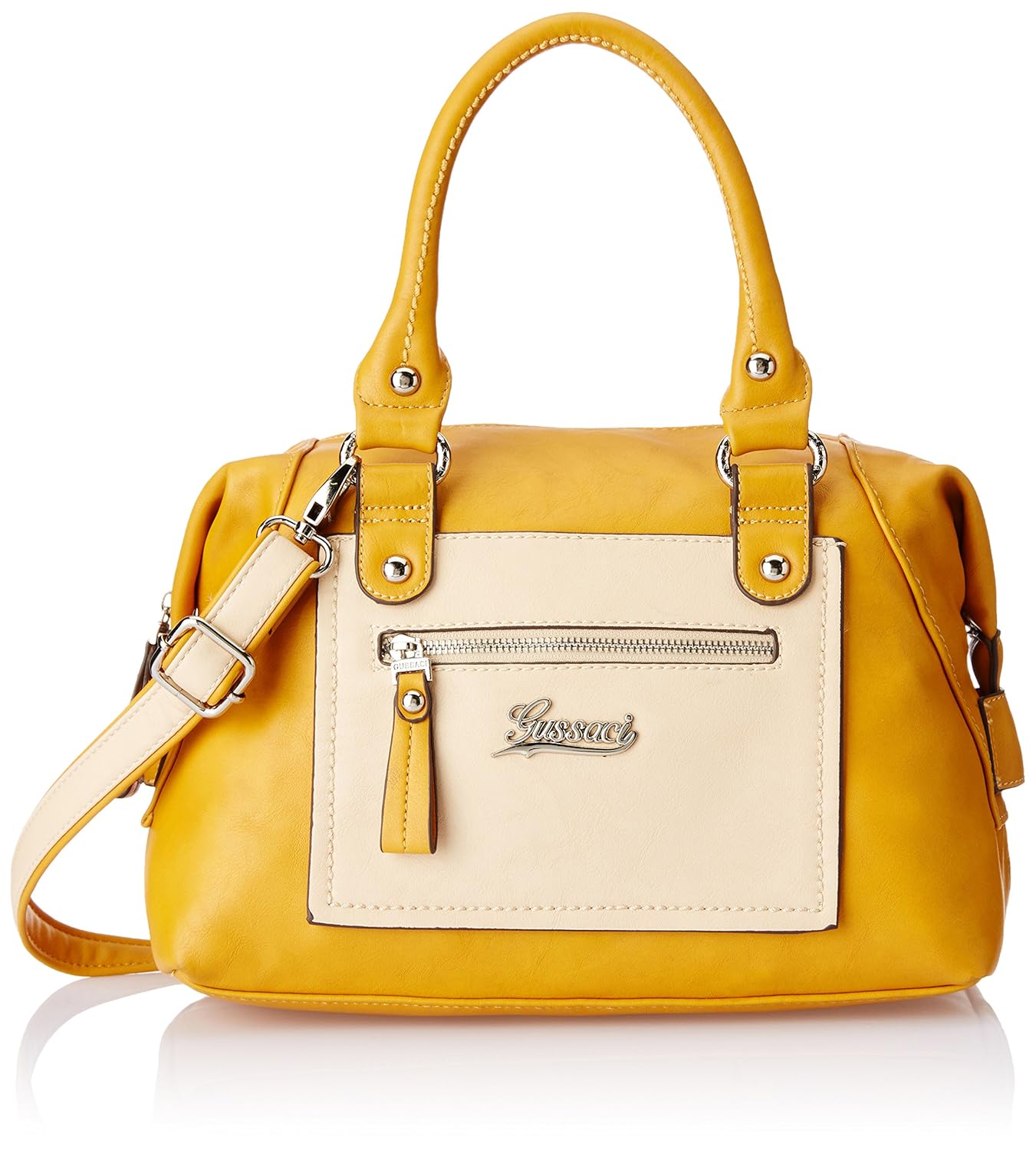 Buy Gussaci Italy Women's Handbag (Yellow) (GC129) at Amazon.in