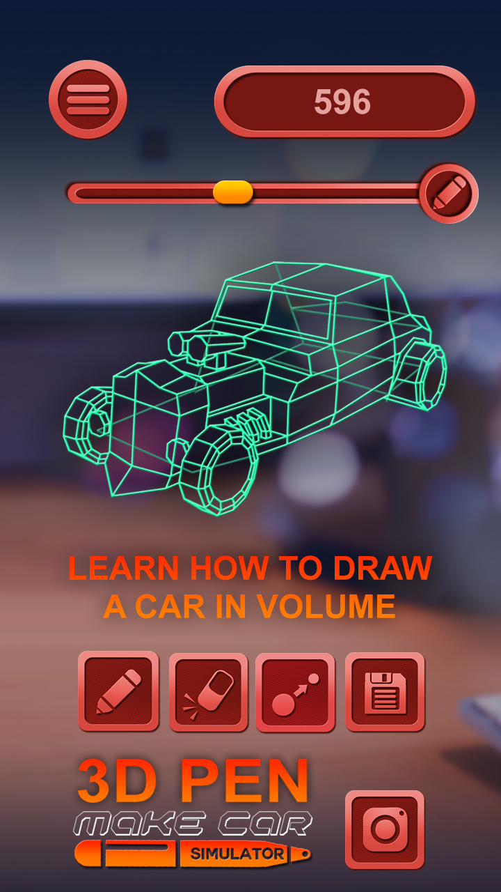 Make Car 3D Pen Simulator:Amazon.com:Appstore for Android