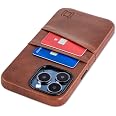 Amazon.com: Dockem Card Case for iPhone 15 Pro Max with Built-in Metal ...