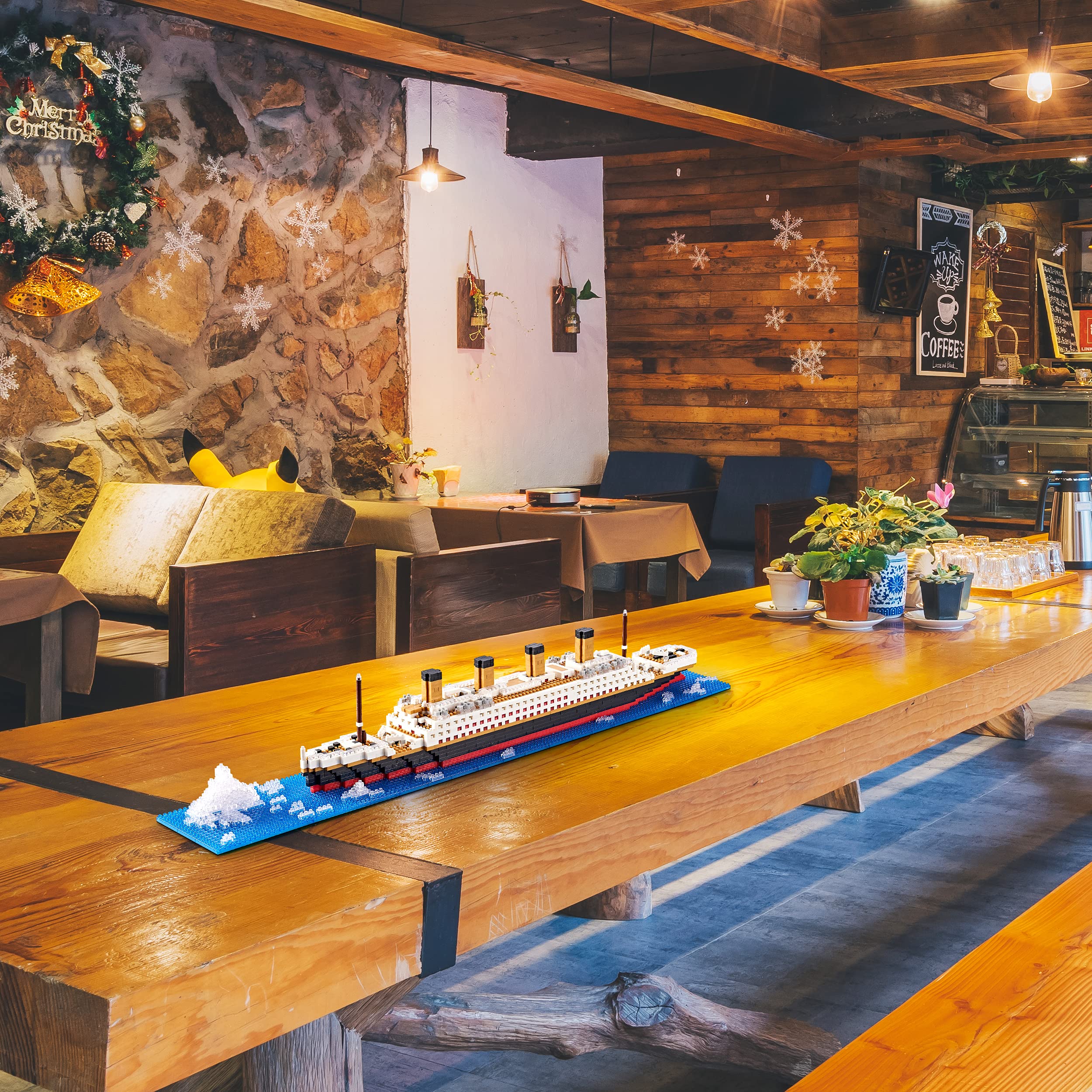 Mua YaJie Titanic Miniature Building Blocks Set, 1872PCS DIY Modular ...