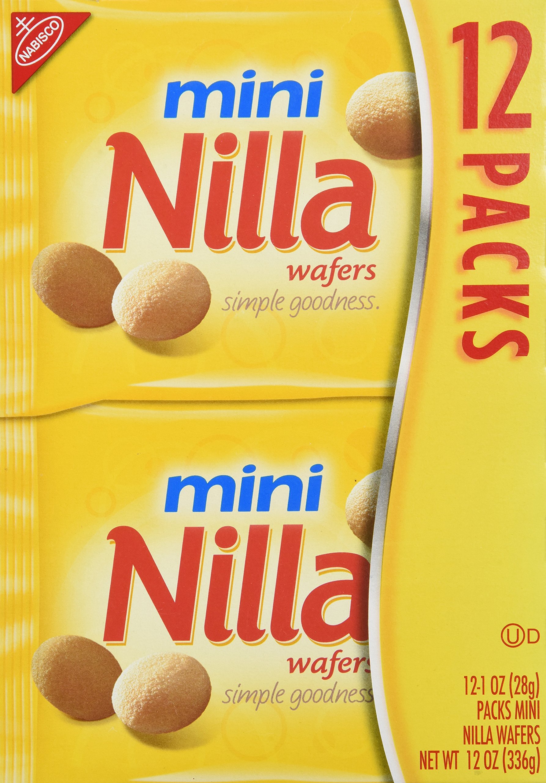 Amazon.com: Nilla Vanilla Mini Wafers, 1.16-Ounce Packages (Pack of 72)