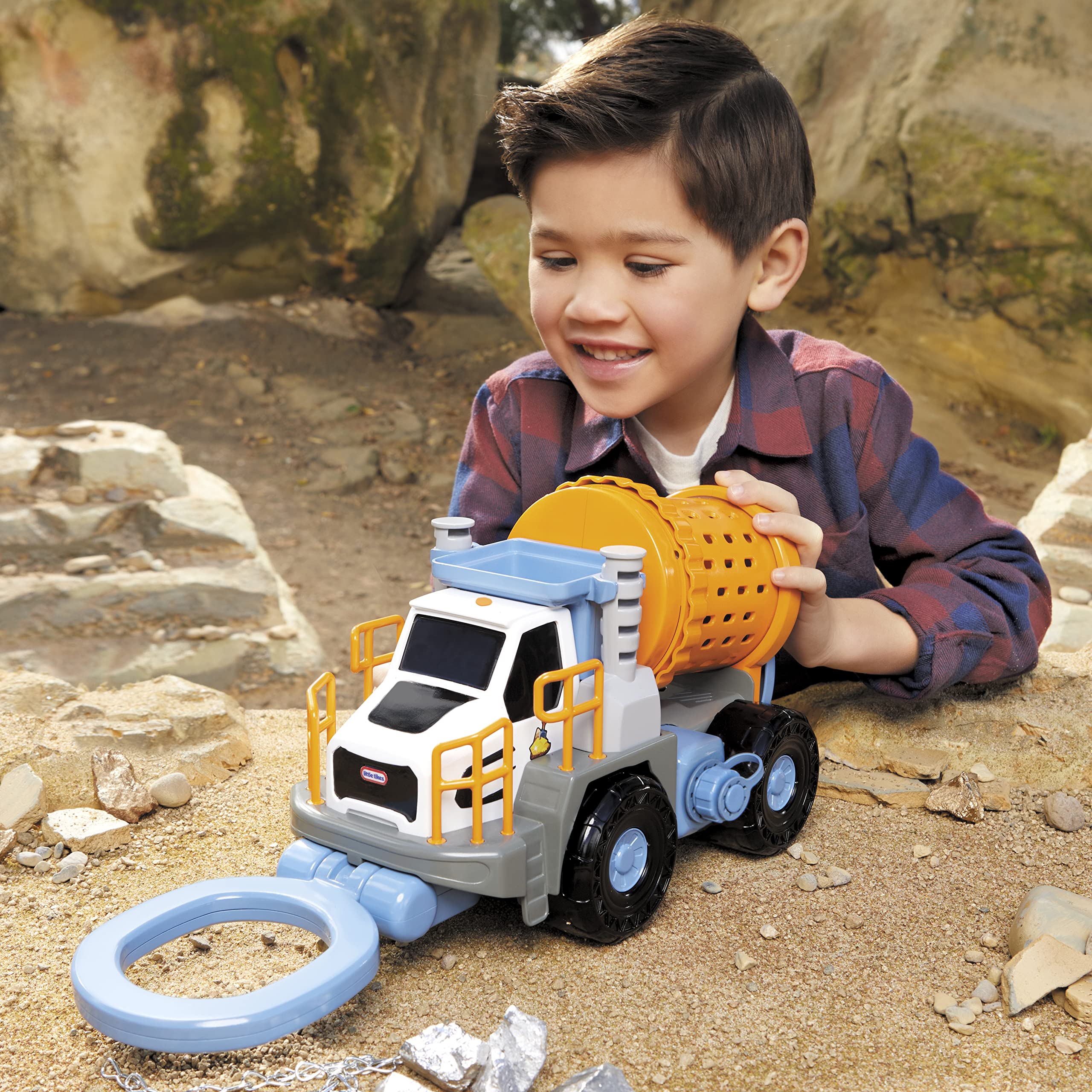 Mua Little Tikes Big Adventures Metal Detector Mining Truck, STEM Toy ...