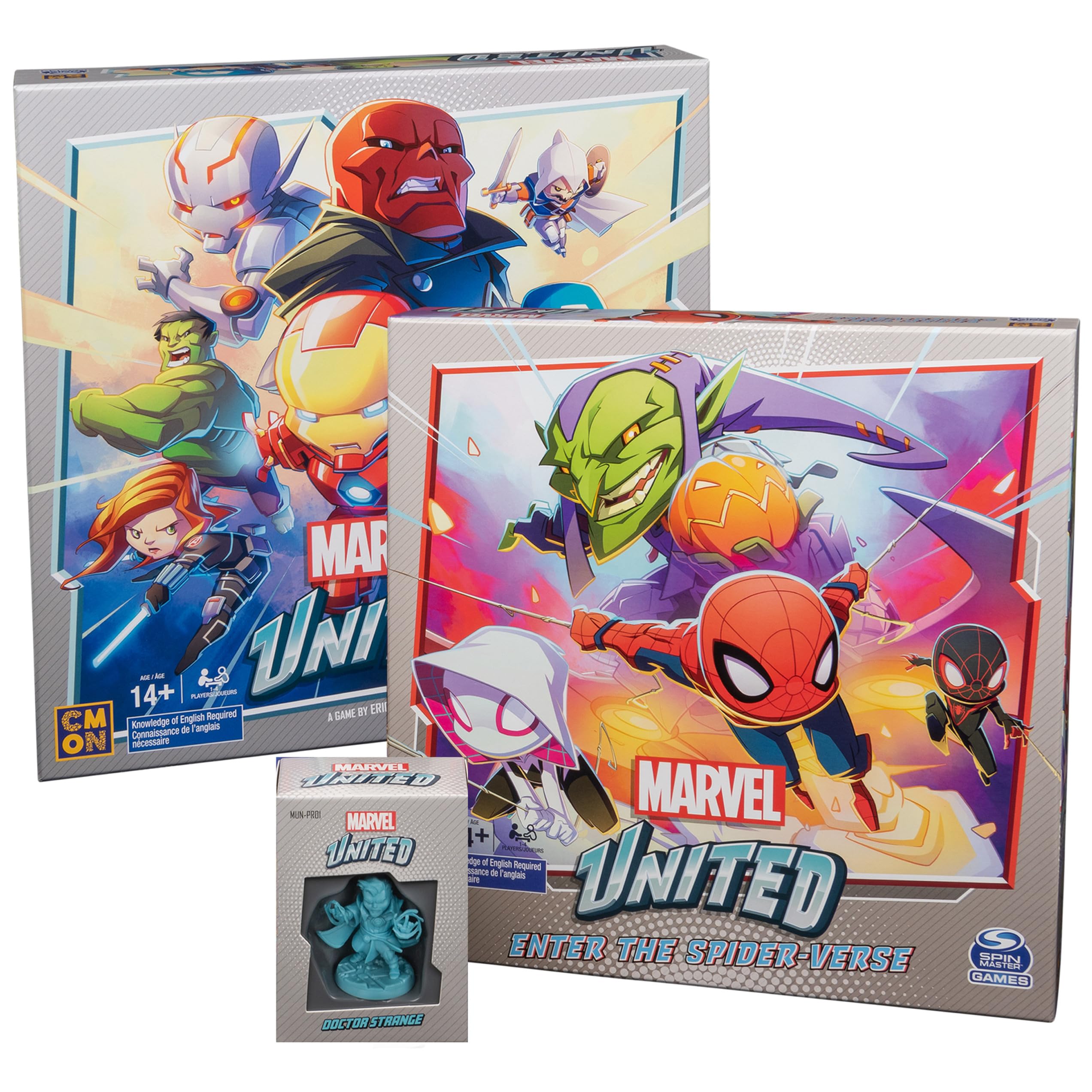 Marvel United, Superhero Card Strategy Board Game Comic Bundle with ...