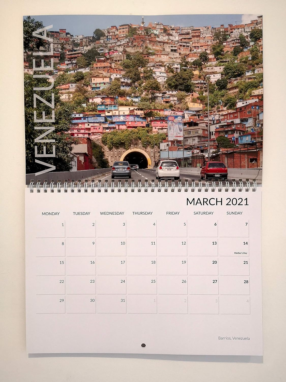Venezuela Calendar 2021 – A3 Wall Calendar – BigaMart