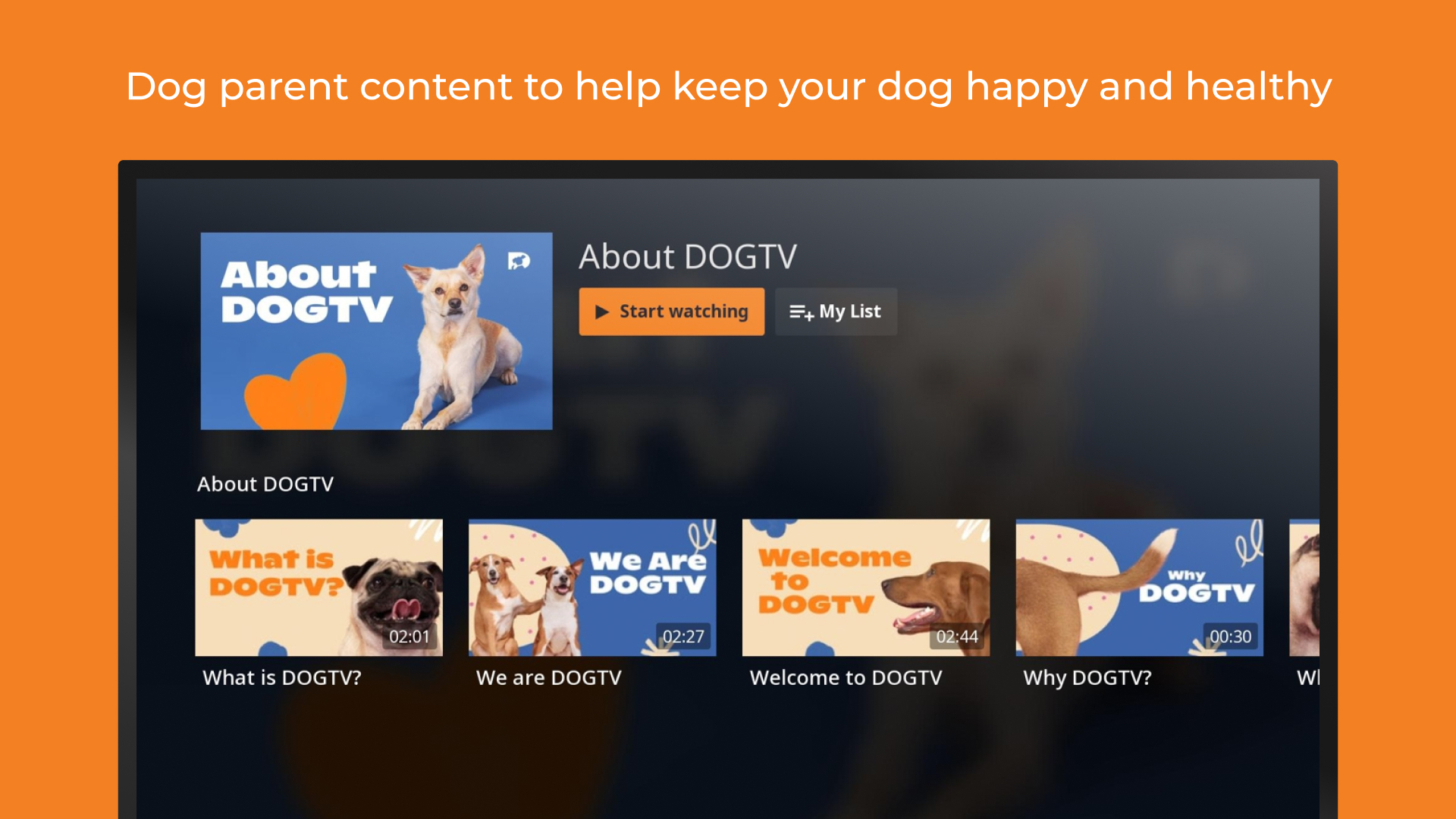 DOGTV:Amazon.com:Appstore for Android