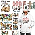 Amazon.com: 10 Sheets Jesus Iron On Decal Heat Transfers Patches for ...