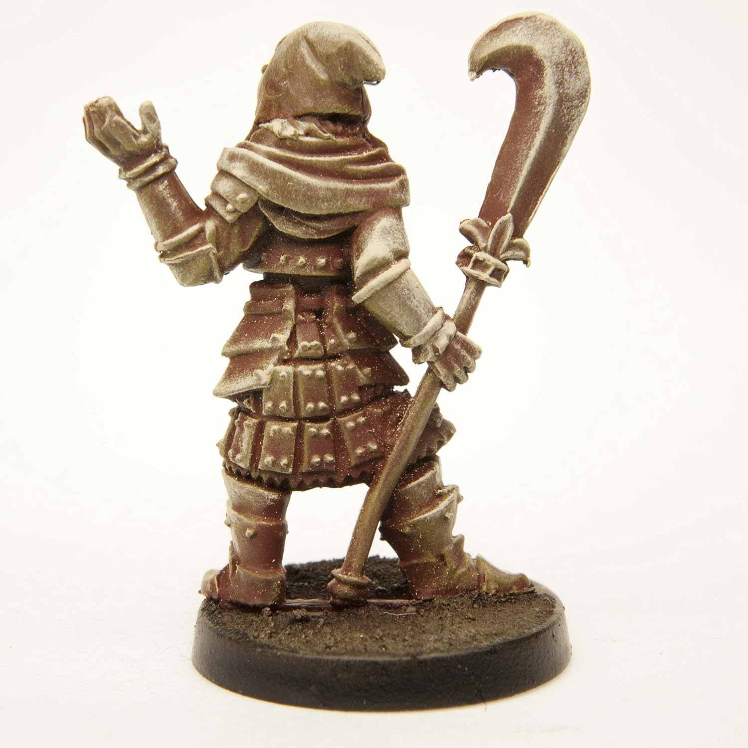 Stonehaven Half-Orc Necromancer Miniature Figure for 28mm Table top ...