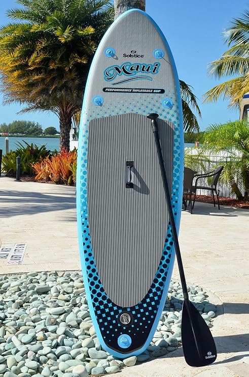 Amazon.com : Solstice Maui Inflatable Stand-Up Paddle Board : Sports ...