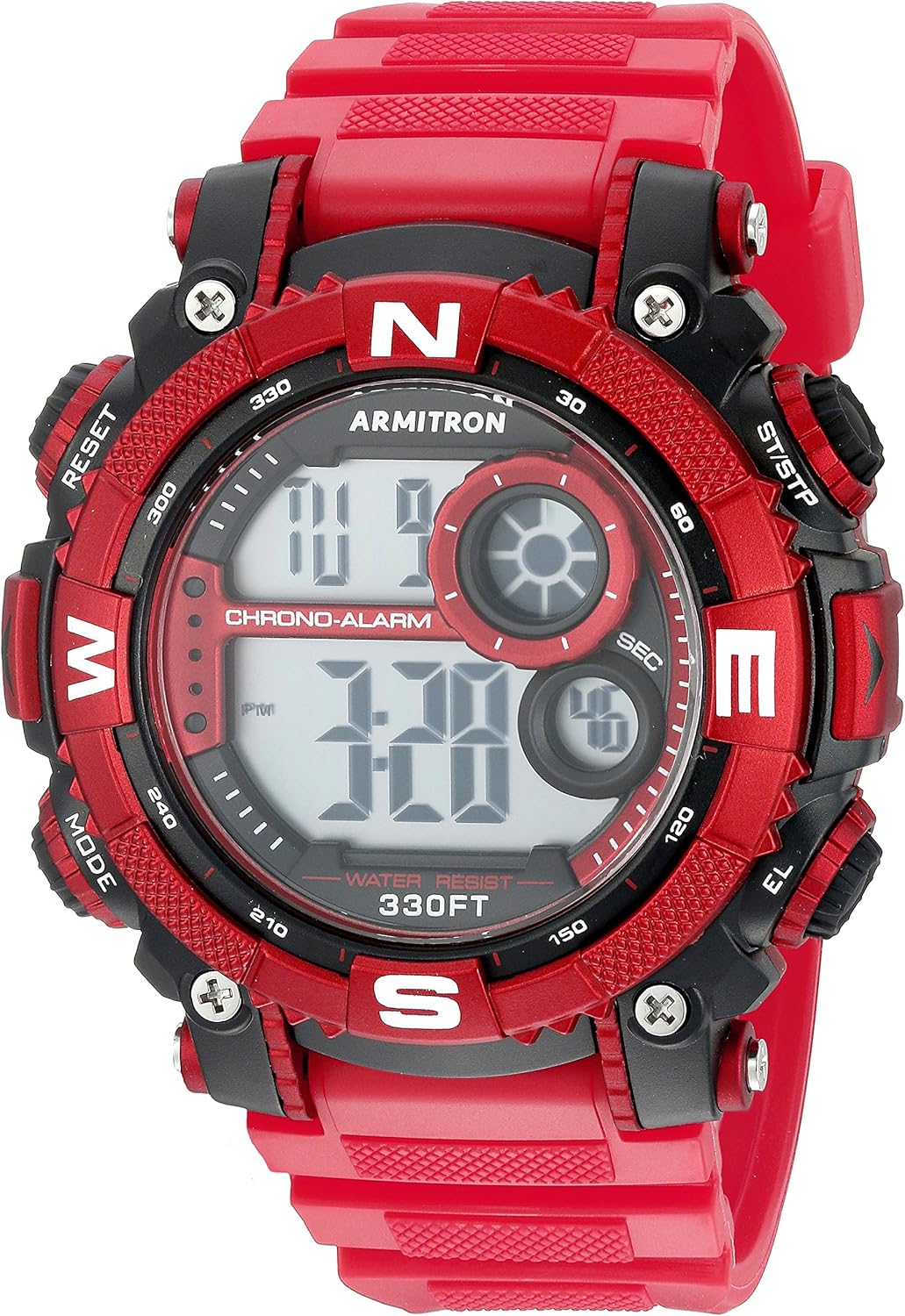 Montre - Armitron Sport - 40/8284RDBK: Amazon.fr: Montres