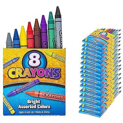 384 Crayons, 48 Packs of 8 Crayons for Kids Bulk Nepal | Ubuy