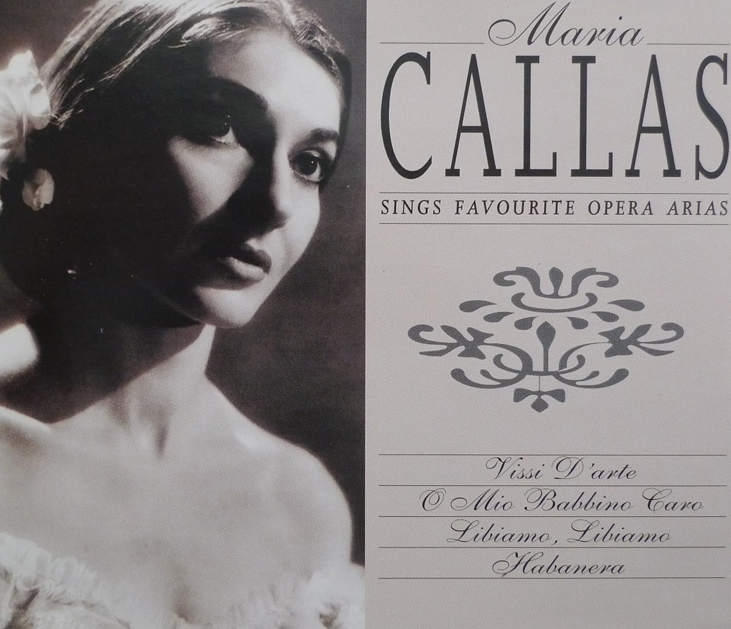 Maria Callas sings Favourite Opera Arias: Amazon.co.uk: CDs & Vinyl