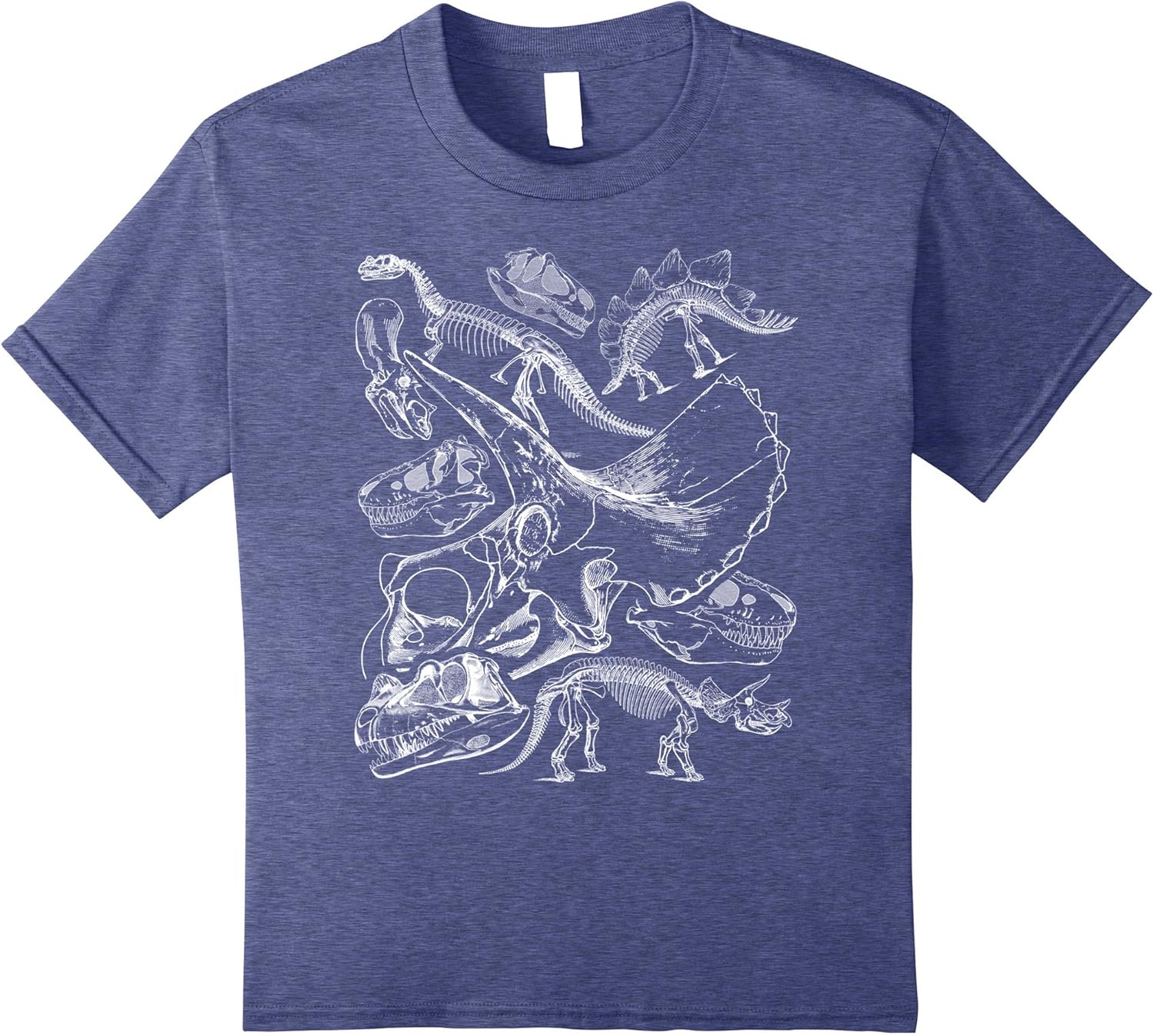 Amazon.com: Dinosaur bones tshirt - for dinosaur fans & paleontologists ...