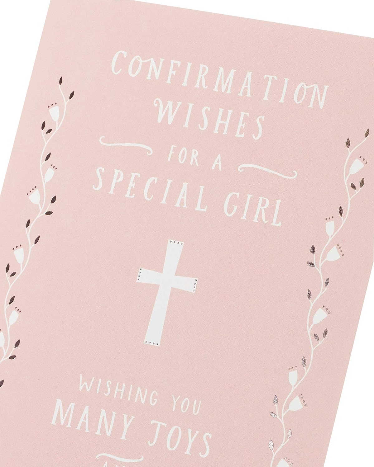 Confirmation Card for Girls, Confirmation Day Congratulations Card ...
