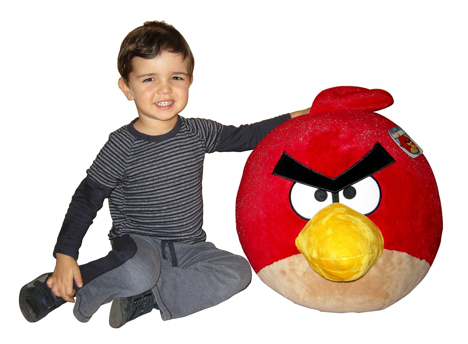 Puppets Angry Birds 16 Plush Red Bird Commonwealth Toy 91205 Plush Puppets