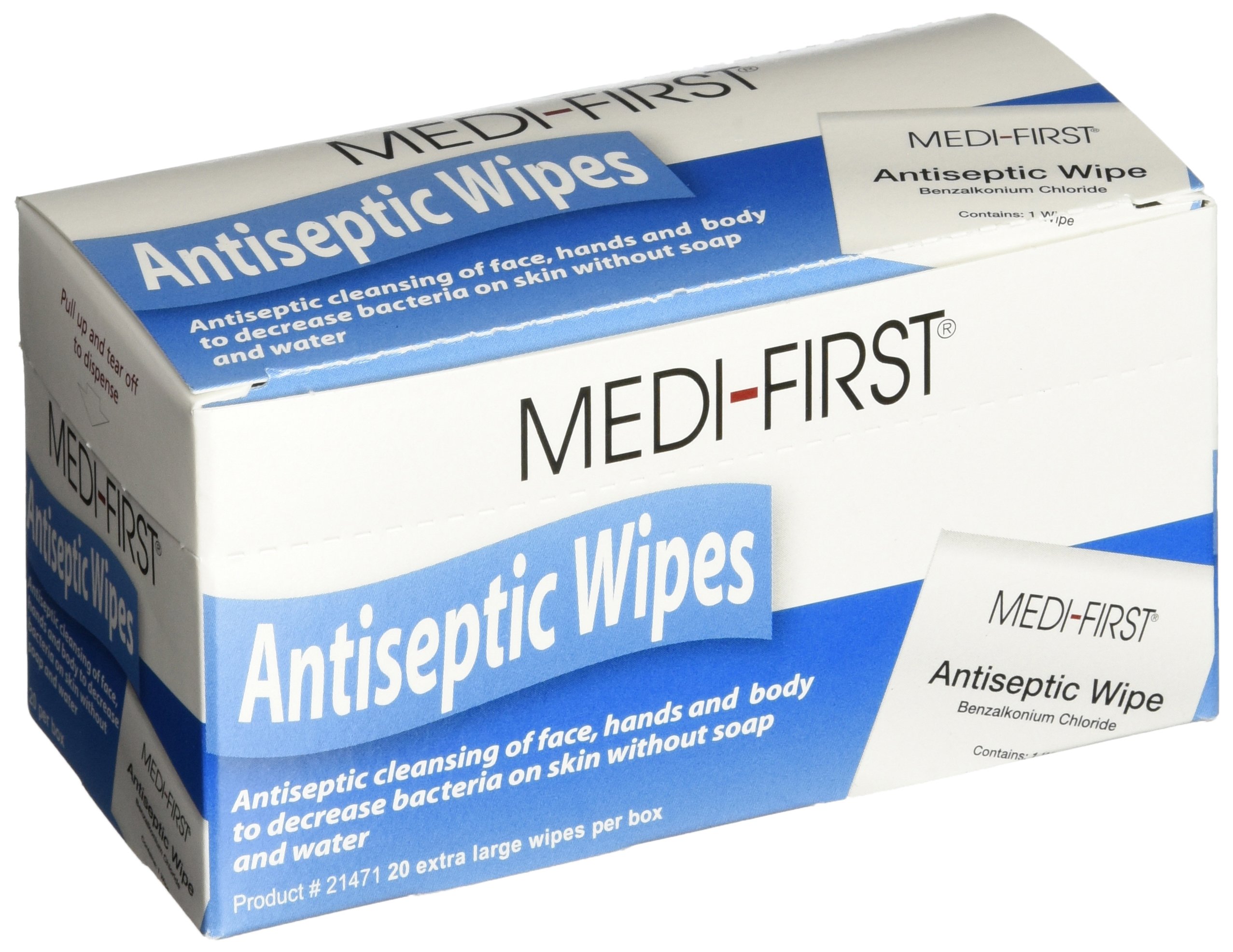 Medique Medi First Antiseptic Wipes Benzalkonium Chloride Cleansing Medique Medi First Antiseptic Wipes Benzalkonium Chloride Cleansing