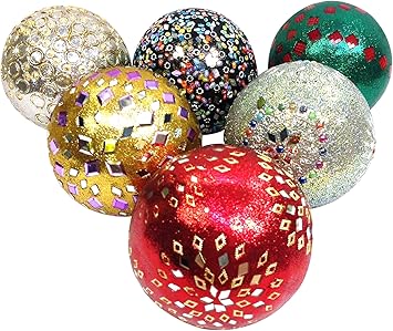 Amazon.com: MG Decor - Decorative Balls Centerpiece for Holiday and ...