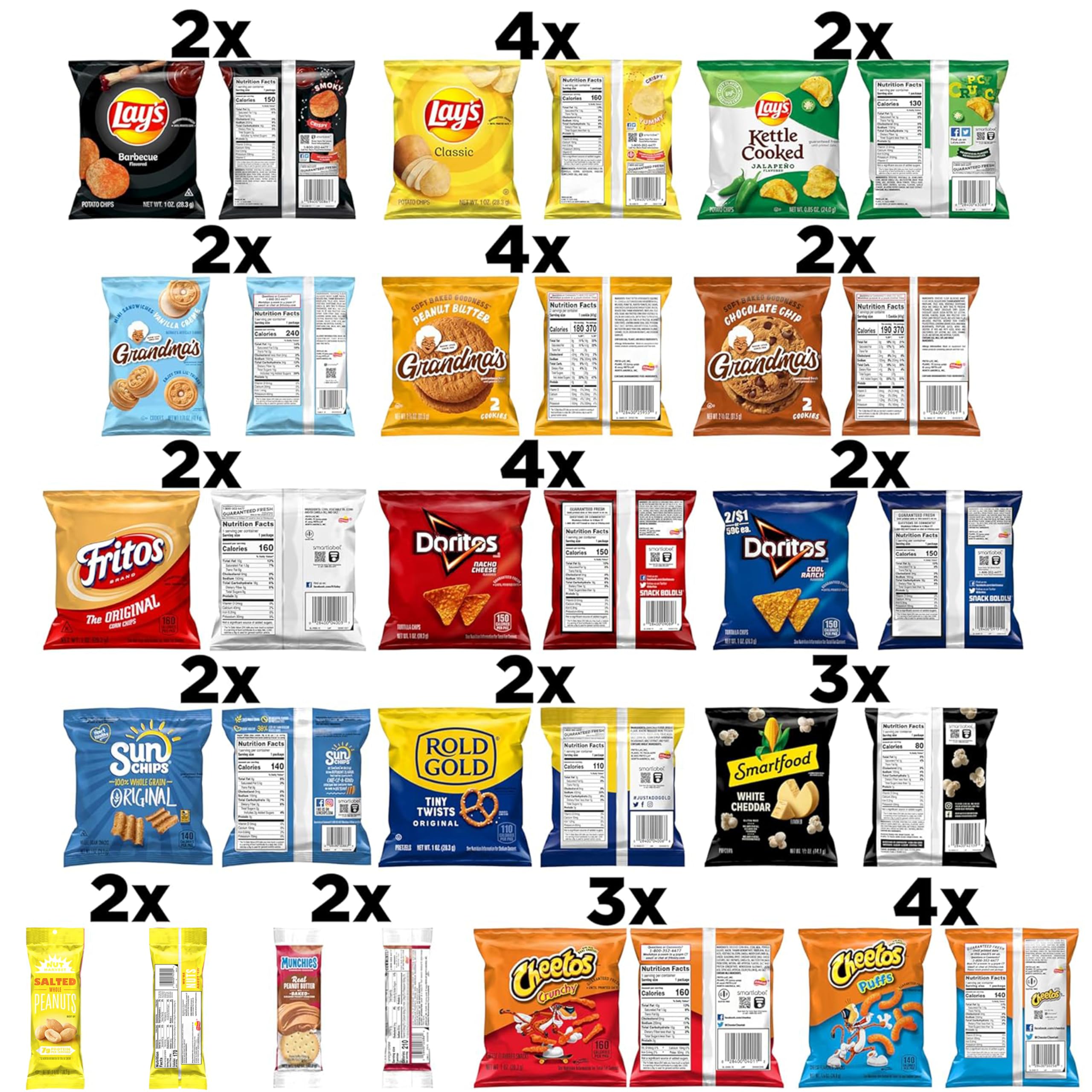 Mua Frito-Lay Ultimate Classic Snacks Package, Variety Assortment of ...